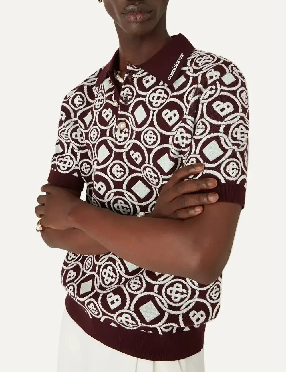 CASABLANCA MONOGRAM POLO – Simple Caracters