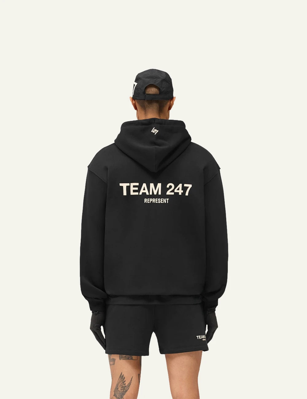 REPRESENT TEAM 247 OVERSIZED HOOD – Simple Caracters