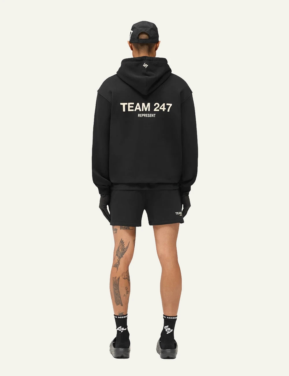 REPRESENT TEAM 247 OVERSIZED HOOD – Simple Caracters