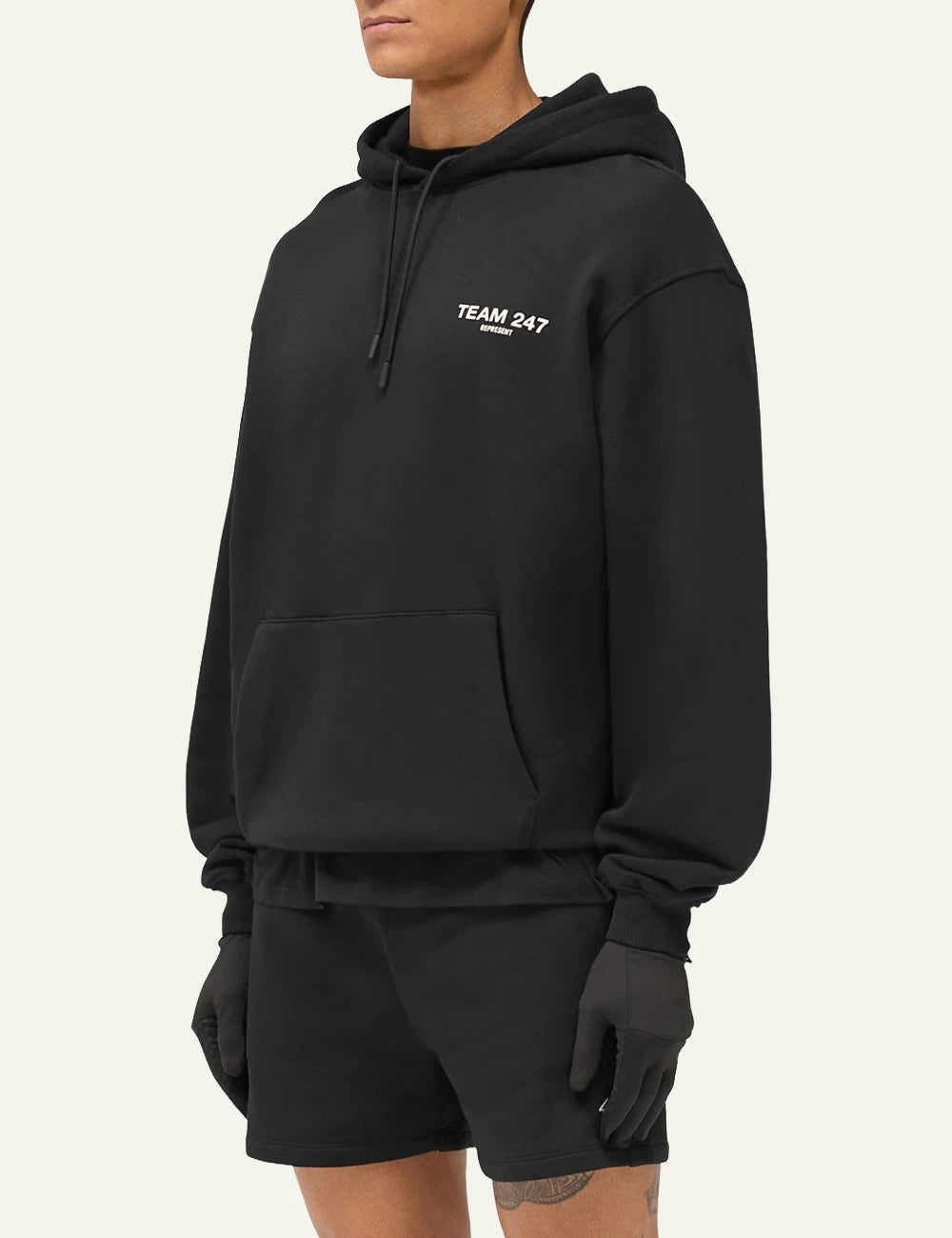 REPRESENT TEAM 247 OVERSIZED HOOD – Simple Caracters
