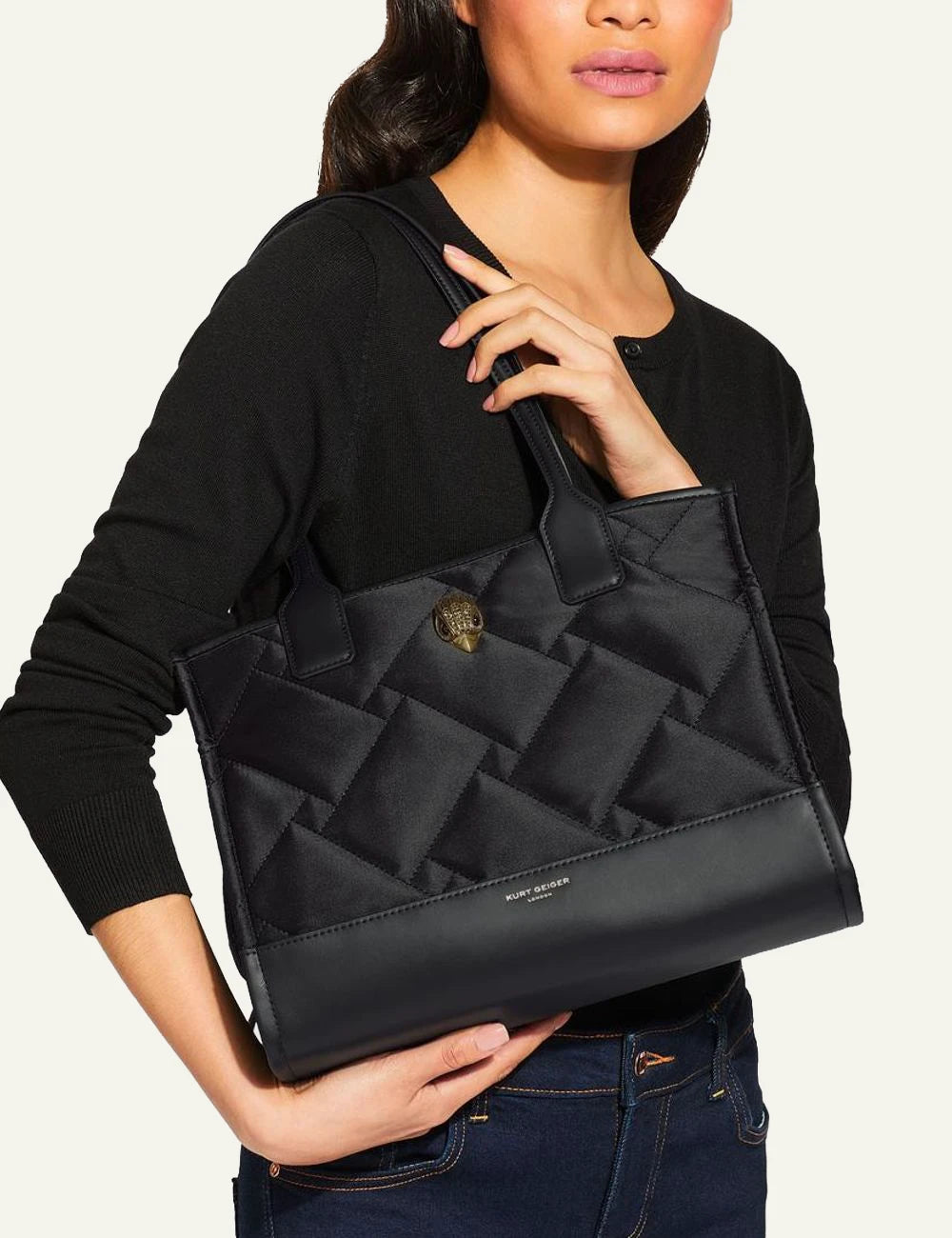 KURT GEIGER RECYCLED SQ SM SHOPPER – Simple Caracters