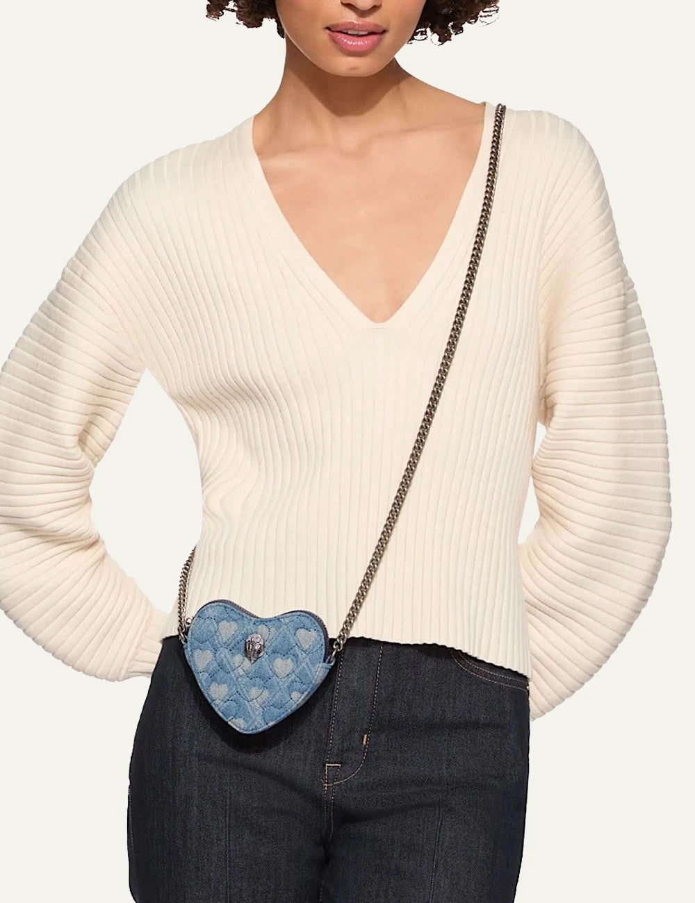 KURT GEIGER MICRO HEART CROSS BODY – Simple Caracters